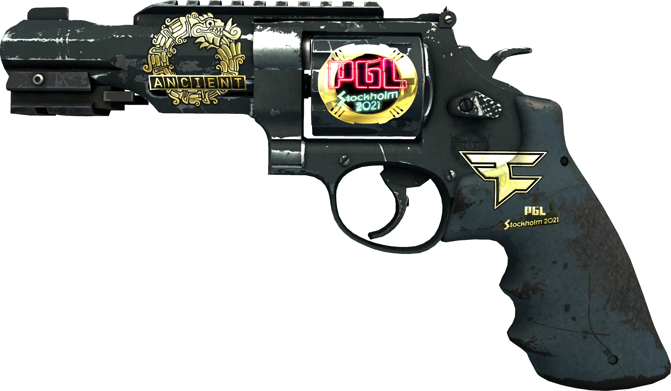 Buy Souvenir R8 Revolver | Night (Well-Worn) | SkinBaron