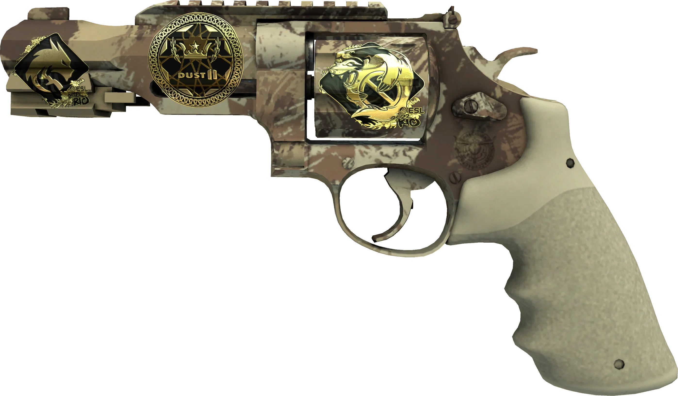 Buy Souvenir R8 Revolver | Desert Brush (Factory New) | SkinBaron