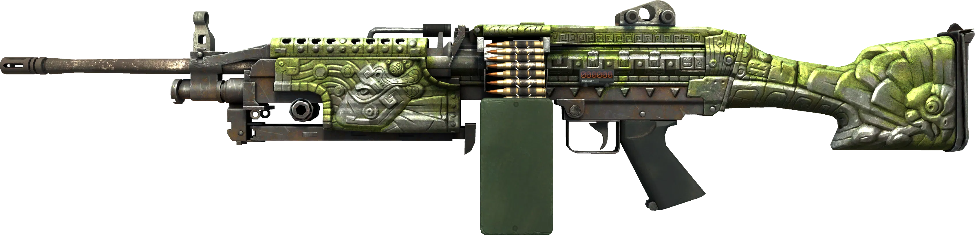 Buy StatTrak™ M249 | Aztec (Factory New) | SkinBaron