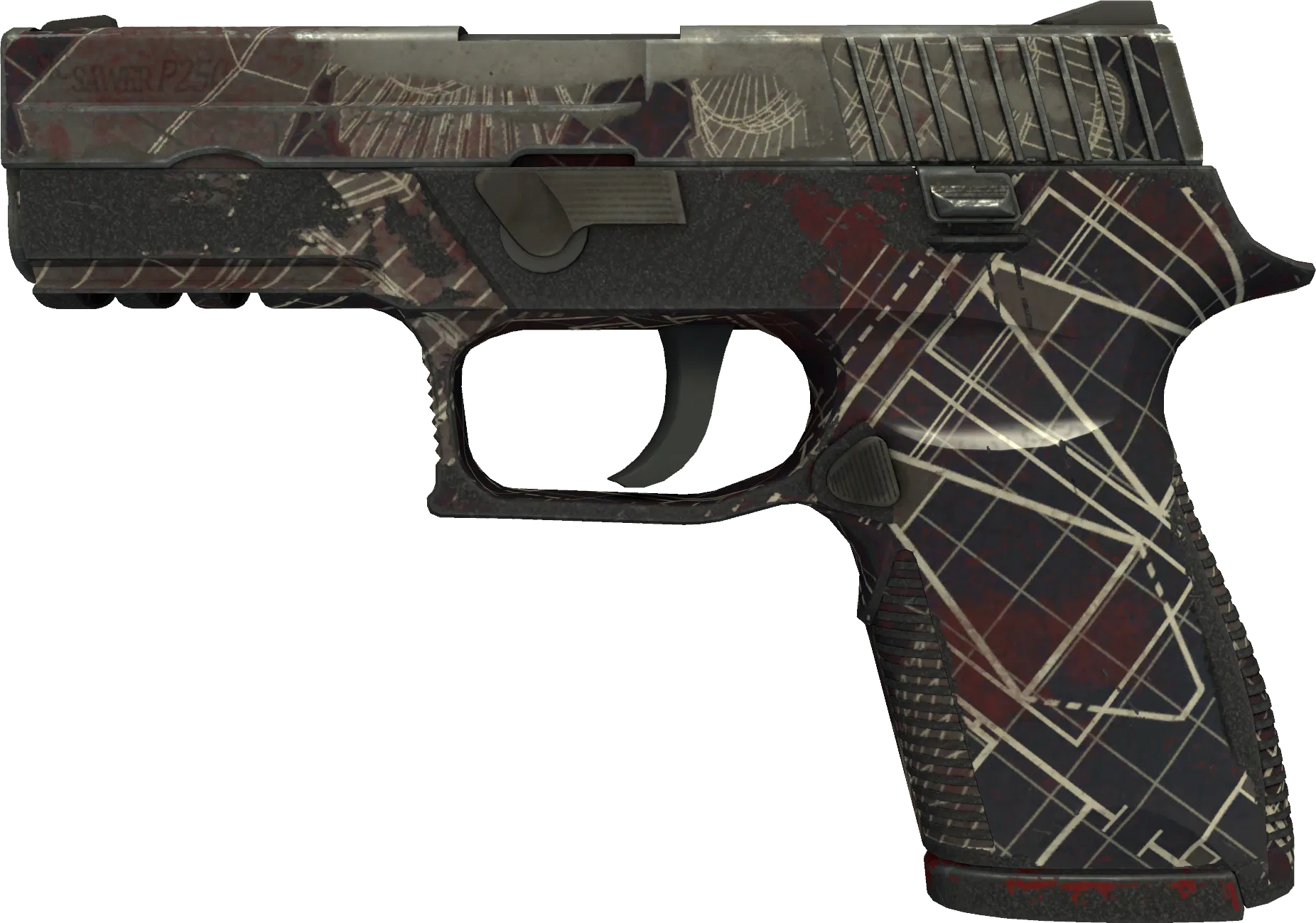 Buy P250 | Facility Draft (Well-Worn) | SkinBaron