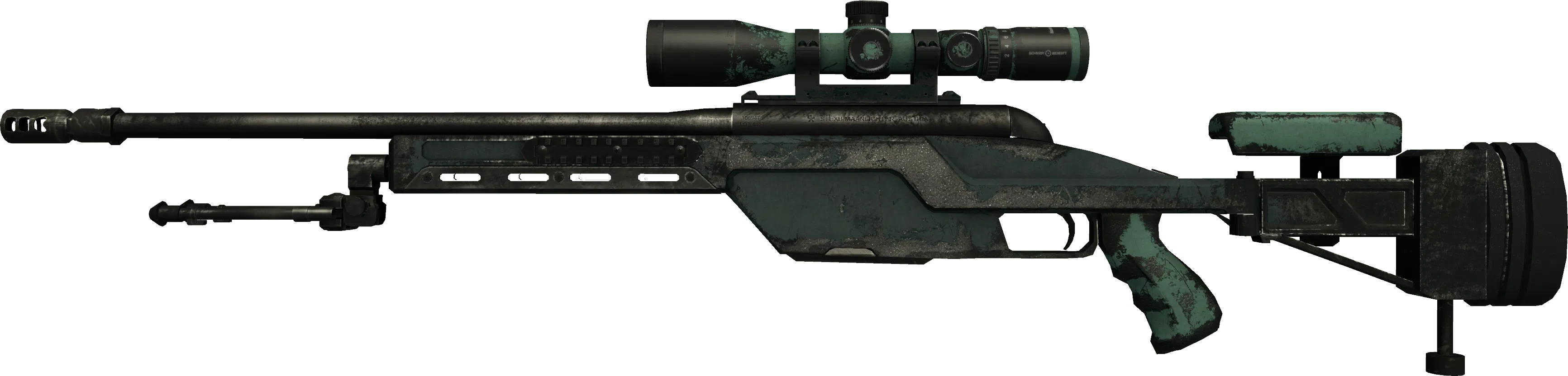 Buy SSG 08 | Blue Spruce (Battle-Scarred) | SkinBaron