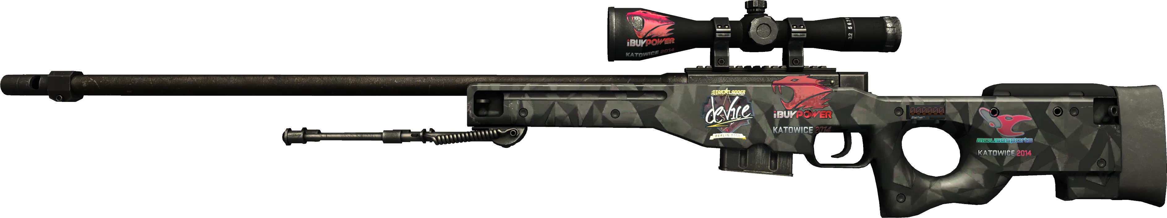 Buy StatTrak™ AWP | Graphite (Factory New) | SkinBaron