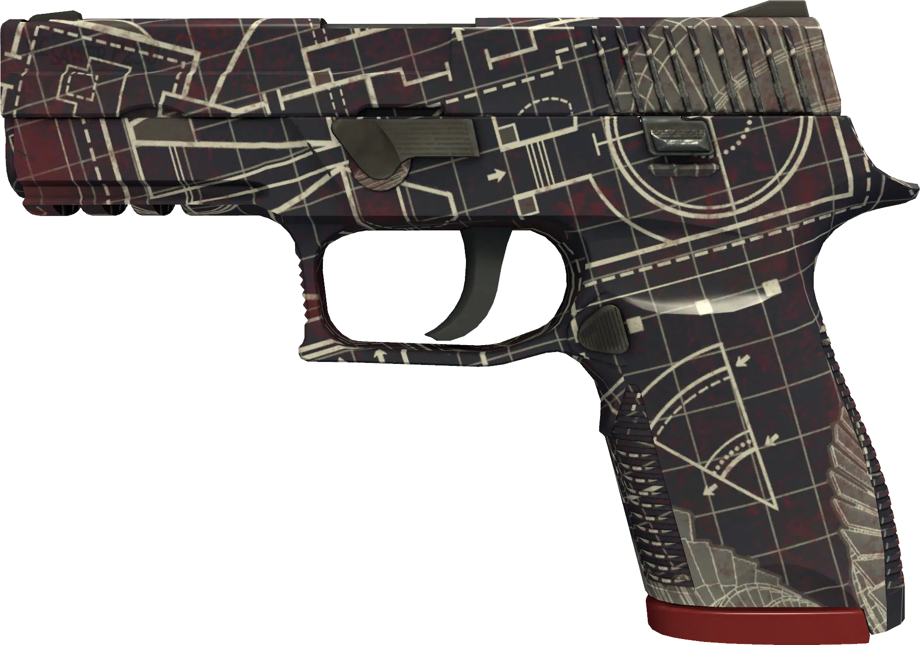 Buy P250 | Facility Draft (Factory New) | SkinBaron