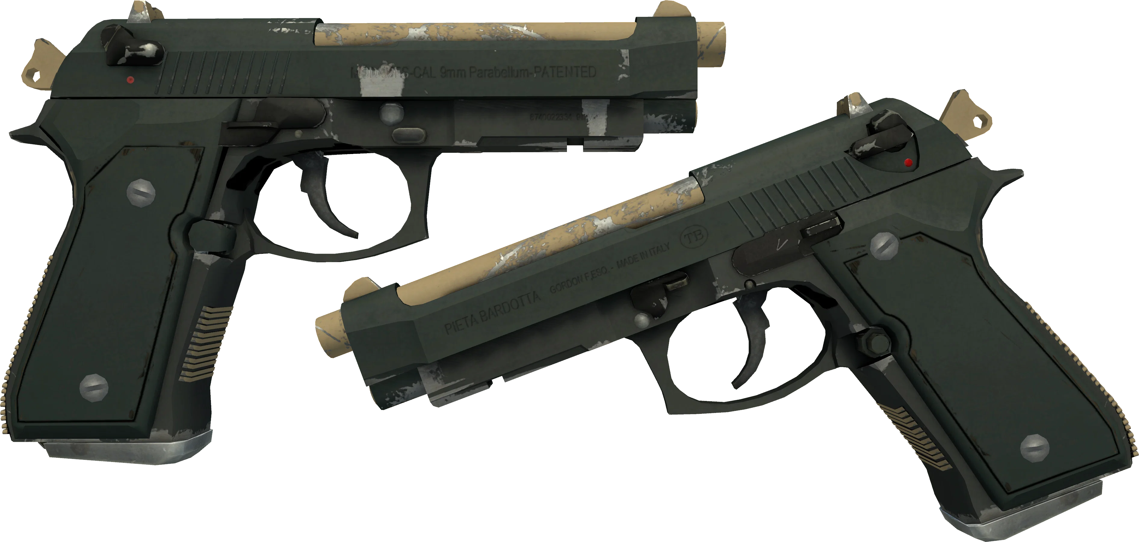 Buy Dual Berettas | Contractor (Field-Tested) | SkinBaron