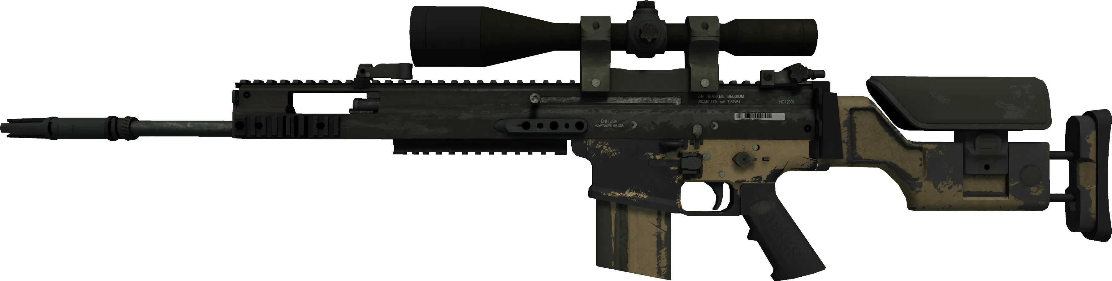 Buy SCAR-20 | Contractor (Battle-Scarred) | SkinBaron