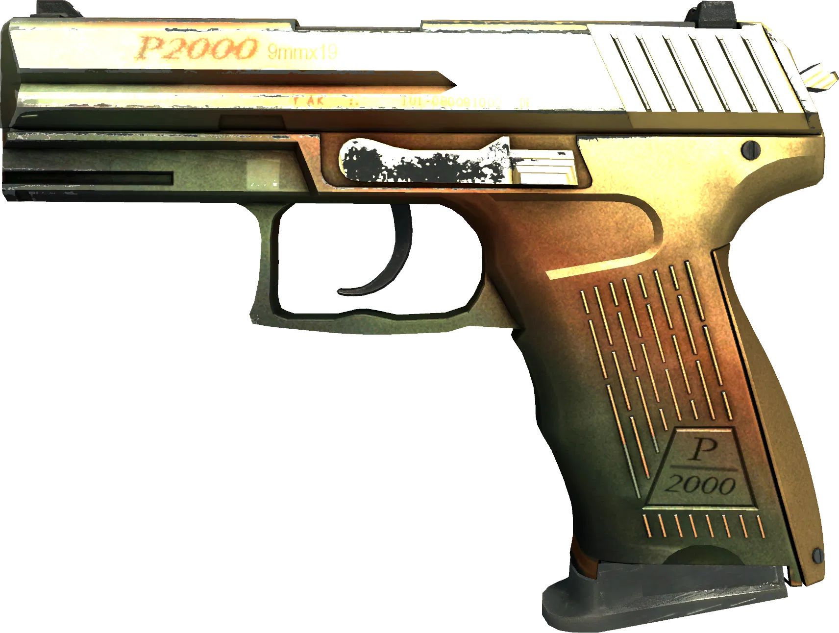 Buy P2000 | Amber Fade (Factory New) | SkinBaron