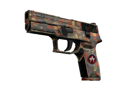 Buy P250 | Red Rock (Well-Worn) | SkinBaron